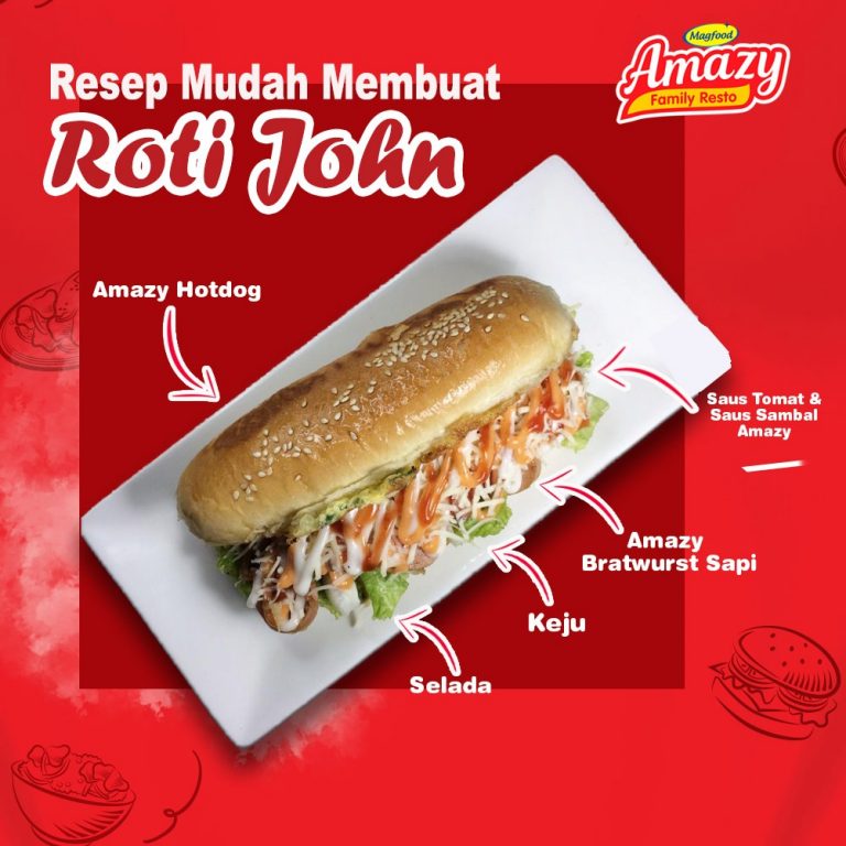 Resep Fish Roll Bakar Saus Barbeque Ala Amazy Family Resto - Magfood Amazy